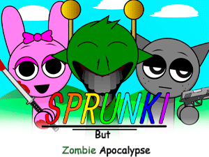 Sprunki but Zombie Apocalypse jugar gratis en línea